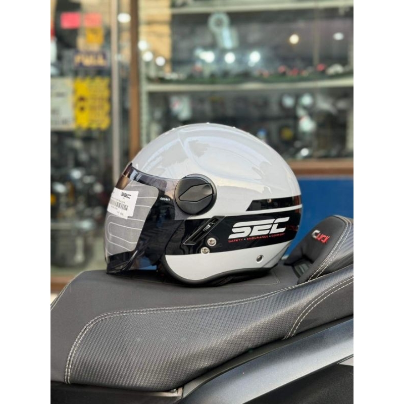 SEC MOON HALF FACE HELMET | Shopee Philippines