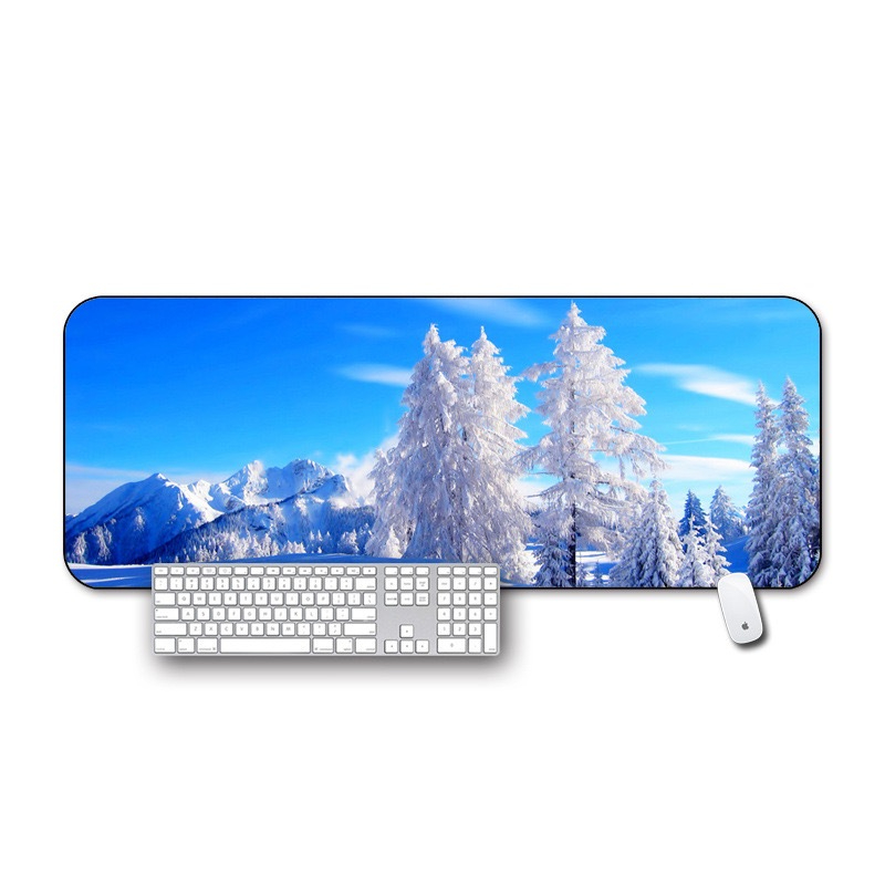 Extended Mouse Pad Gaming Mousepad Large Desk Mat Keyboard Soft And ...