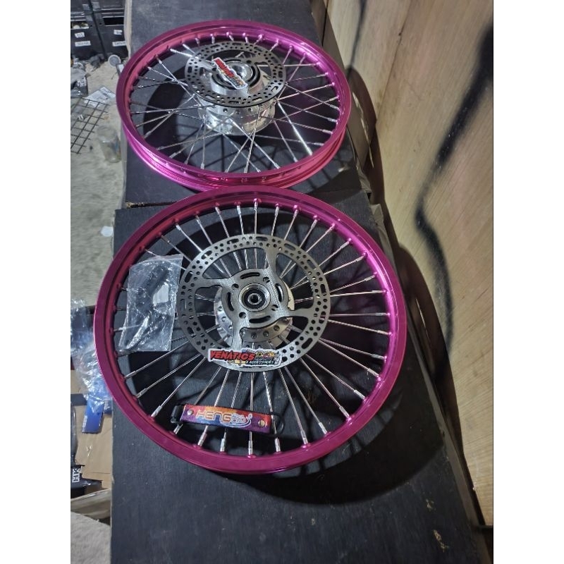 RIMSET RAIDER 150 FI/CARB (KALESA style)(Plug & Play) | Shopee Philippines