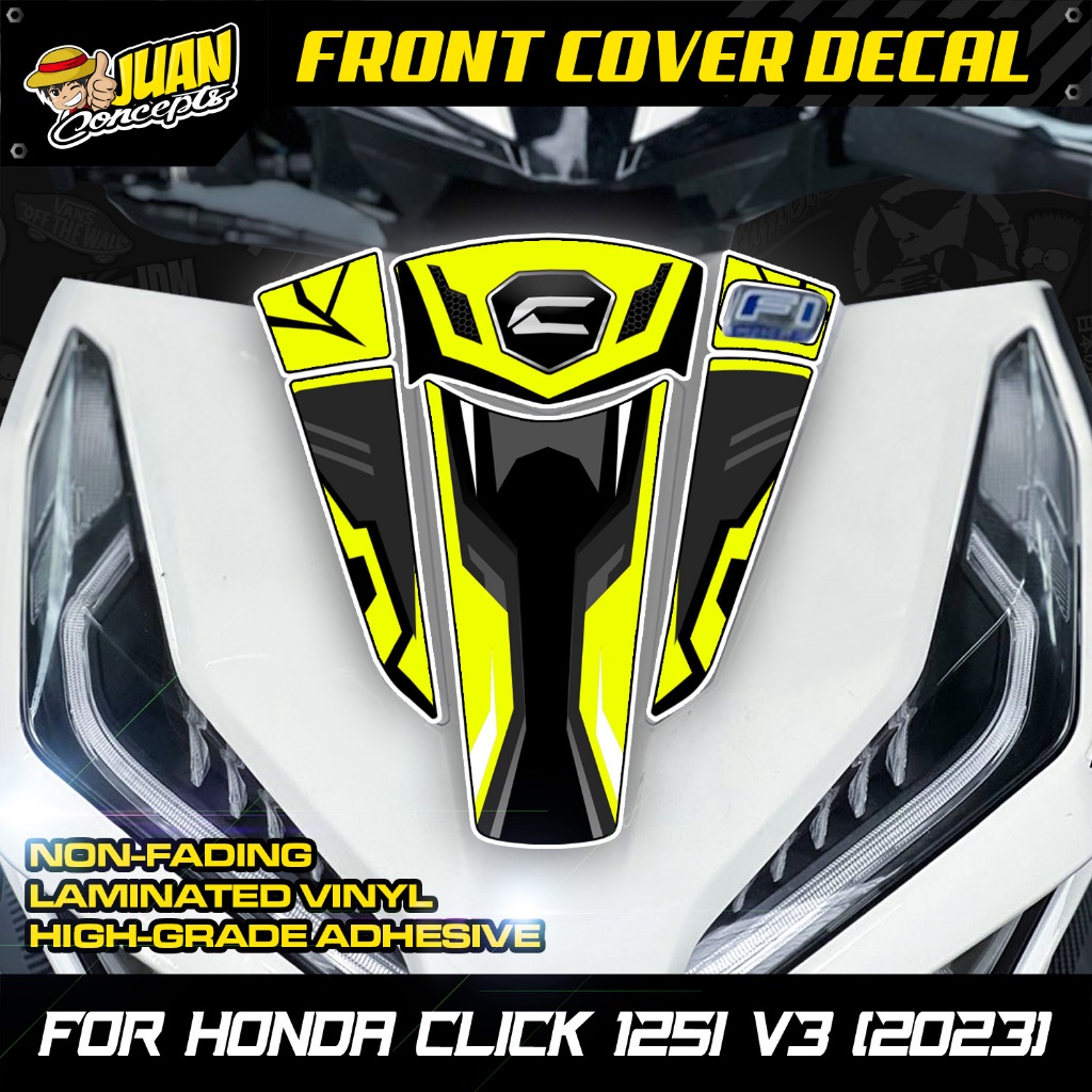 Honda Click V3 125i Front Cover Decals Sticker | Shopee Philippines