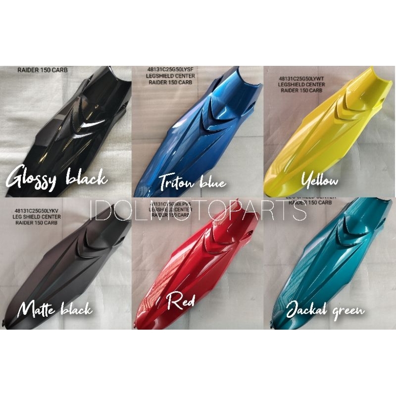 SGP LEGSHIELD CENTER FOR RAIDER 150 CARB (REBORN) | Shopee Philippines
