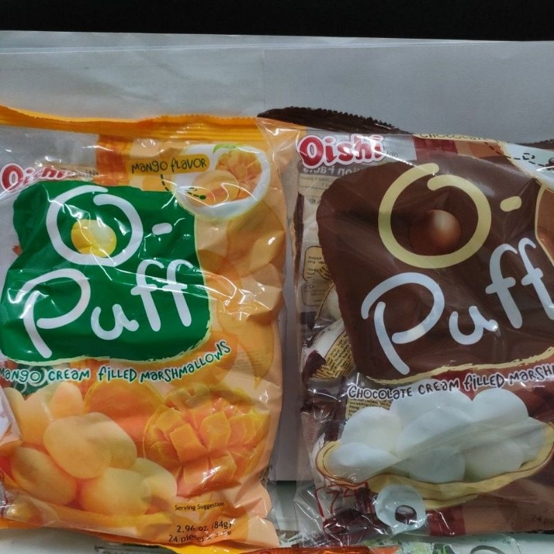 Oishi O-Puff Marshmallows 84g Opuff | Shopee Philippines