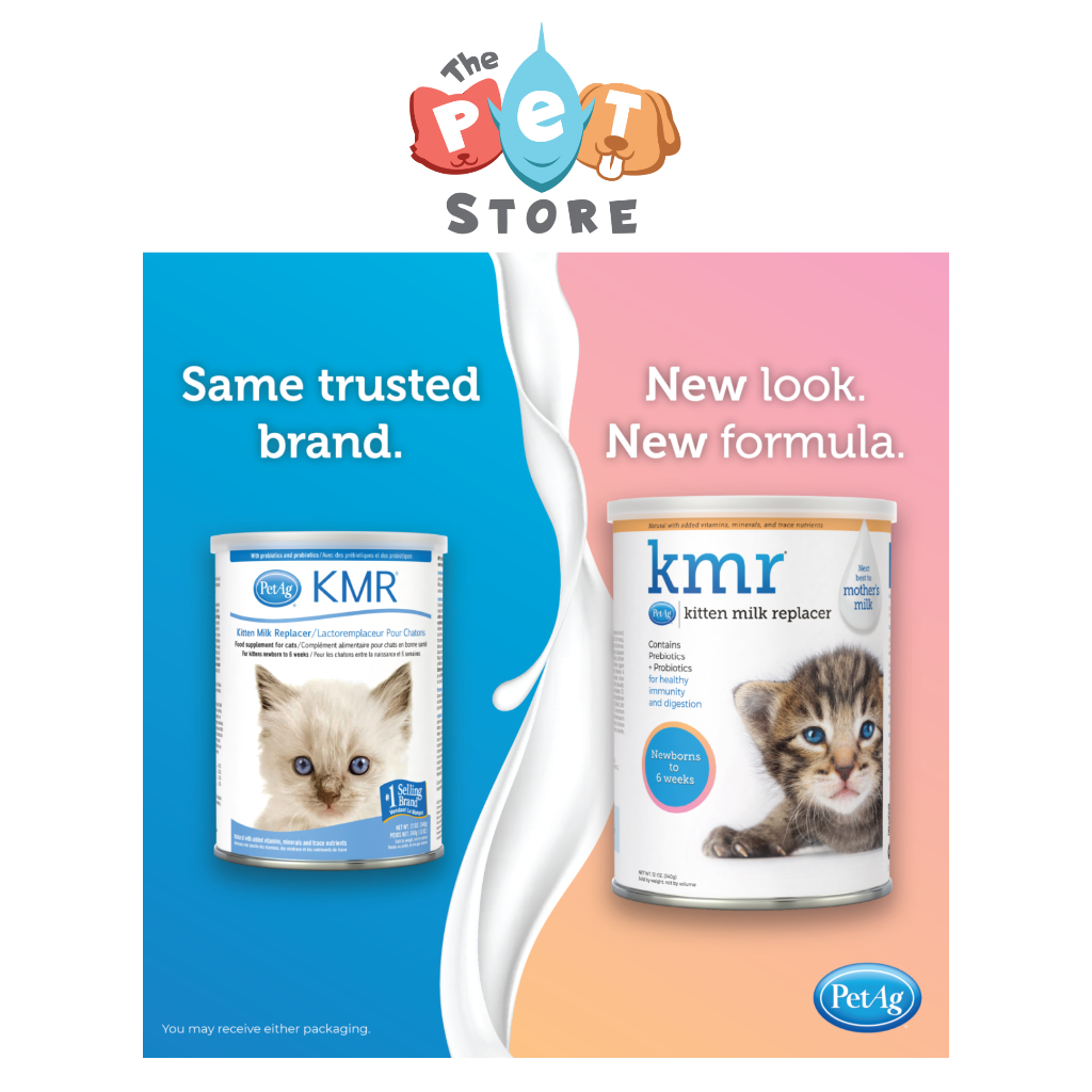 KMR Milk Replacer for Kittens 12oz- A complete milk replacer for n ...