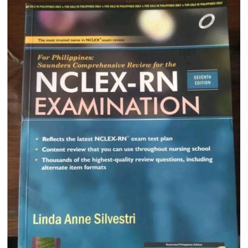 NCLEX-RN Examination 7th edition | Shopee Philippines