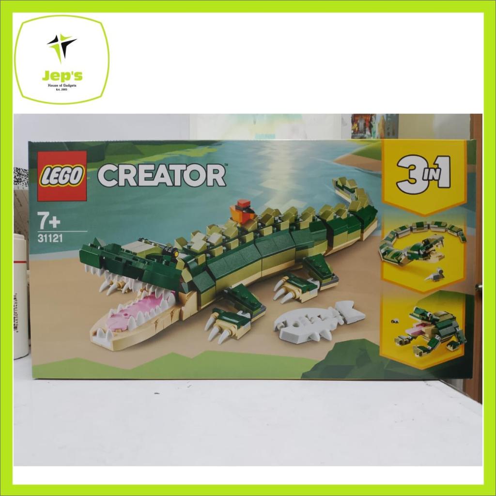 Lego Creator 31121 Crocodile (2021) | Shopee Philippines