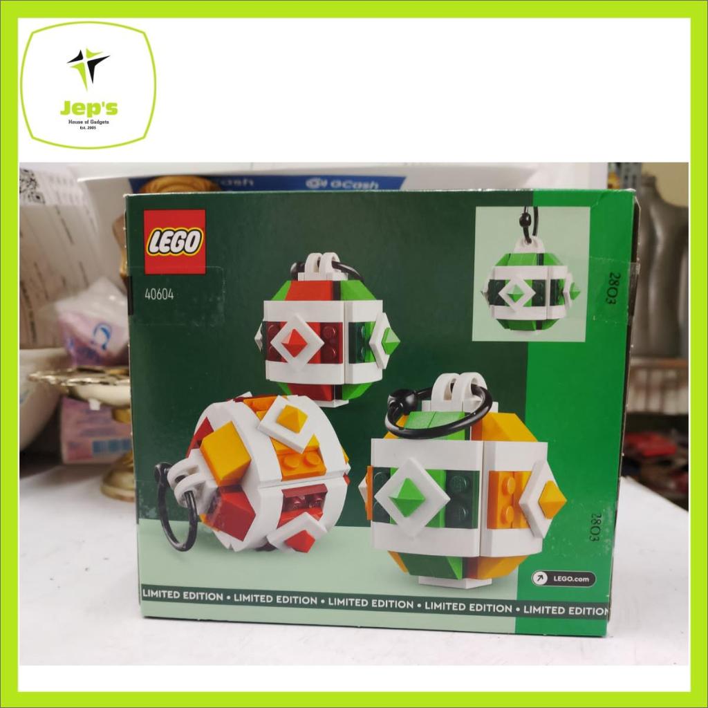 Lego 40604 Christmas Decor Set (2023) | Shopee Philippines