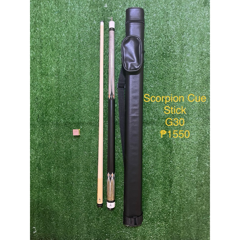 Scorpion Cue Stick w Single Hardcase / billiard accessories | Shopee ...