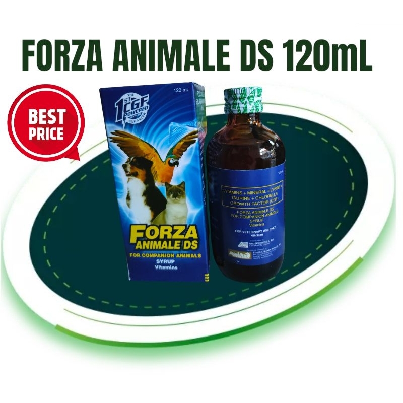 July 2026 Expiration FORZA ANIMALE DS SYRUP VITAMINS ( FOR COMPANION ...