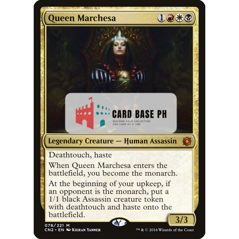 Queen Marchesa - Magic the Gathering Trading Card | Shopee Philippines