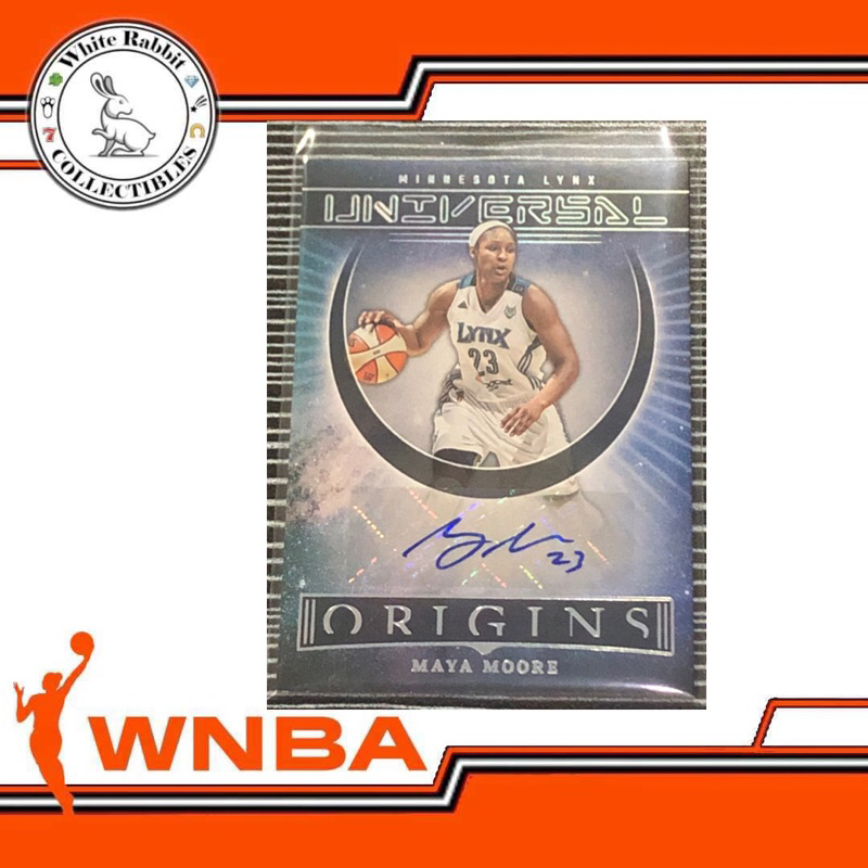WNBA PANINI ORIGINS 2023 - Maya Moore Universal Autograph Signature ...