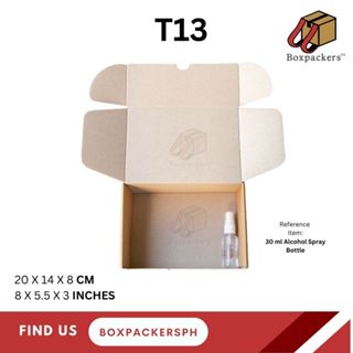 BOXPACKERS PH T-Mailer T13 20 X 14 X 8 CM Corrugated Carton Mailer Box Shipping Gift Box ...