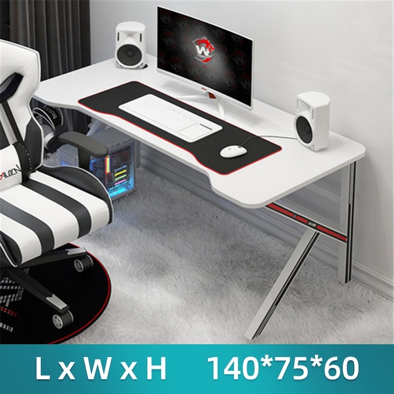 140cm Computer Desk Desktop 120cm Modern Game desk 100cm Home Office Computer Desk PC Gaming ...