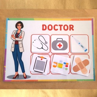 Community Helpers Interactive Activity Laminated Learning Materials ...