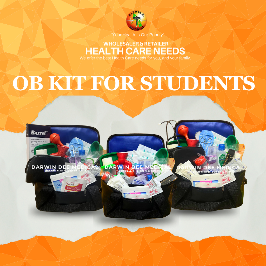 OB KIT COMPLETE SET FOR STUDENT WITH HEAVY-DUTY LEATHER OB BAG | Shopee ...