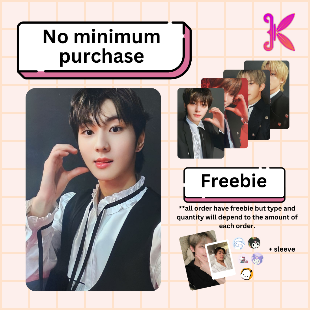 Enha Dark Blood Weverse Showcase Live Unofficial Photocard | Shopee ...