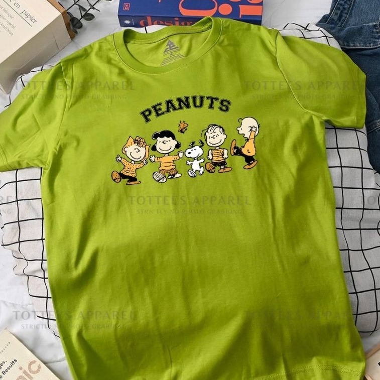 "Snoopy's Squad Inspired Tee for Peanuts Fans" Cotton t-shirt | TOTTEES ...