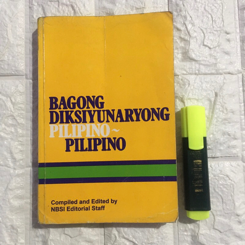 Bagong Diksiyunaryong Pilipino-Pilipino | NBS [Softbound] | Shopee ...