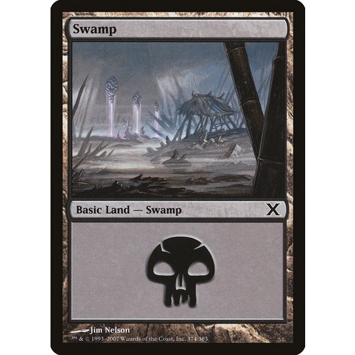 MTG Basic Lands - Swamp (Random) | Shopee Philippines