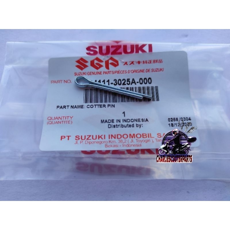 Cotter Pin (Genuine SGP) Raider 150 (SOLD PER PIECE,) | Shopee Philippines