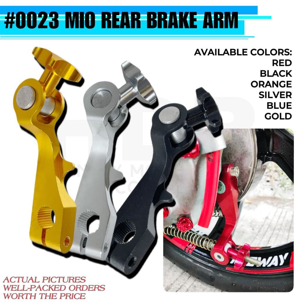 HDR 0023 MIO REAR BRAKE ARM ALLOY MOTORCYCLE ACCESSORIES | Shopee ...