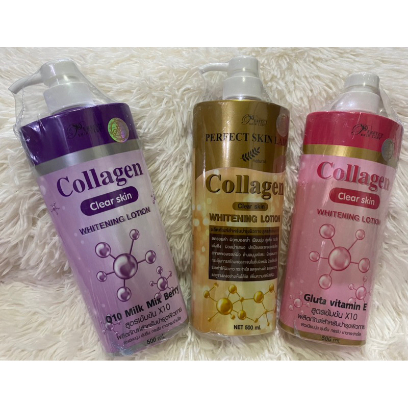 COLLAGEN CLEAR SKIN WHITENING LOTION 500 ml | Shopee Philippines