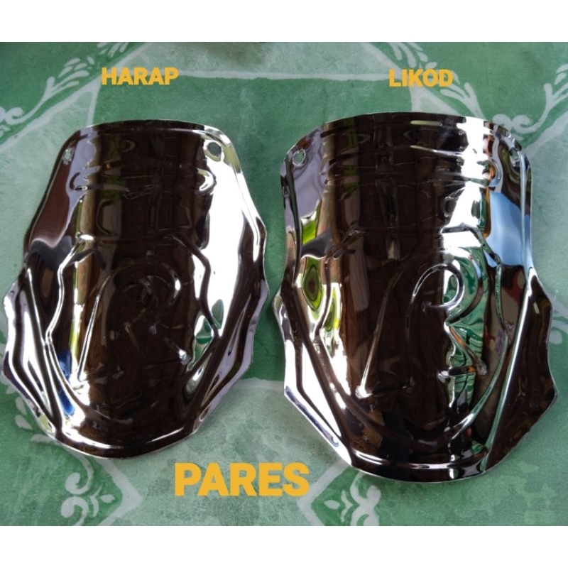 Single #C RUSI Front and Rear fender extension (gawangpinoystainless ...