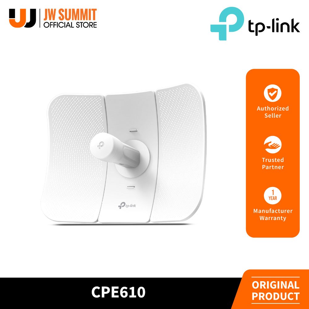 TP-Link CPE610 5GHz 300Mbps 23dBi Outdoor Pharos WISP Long Range ...