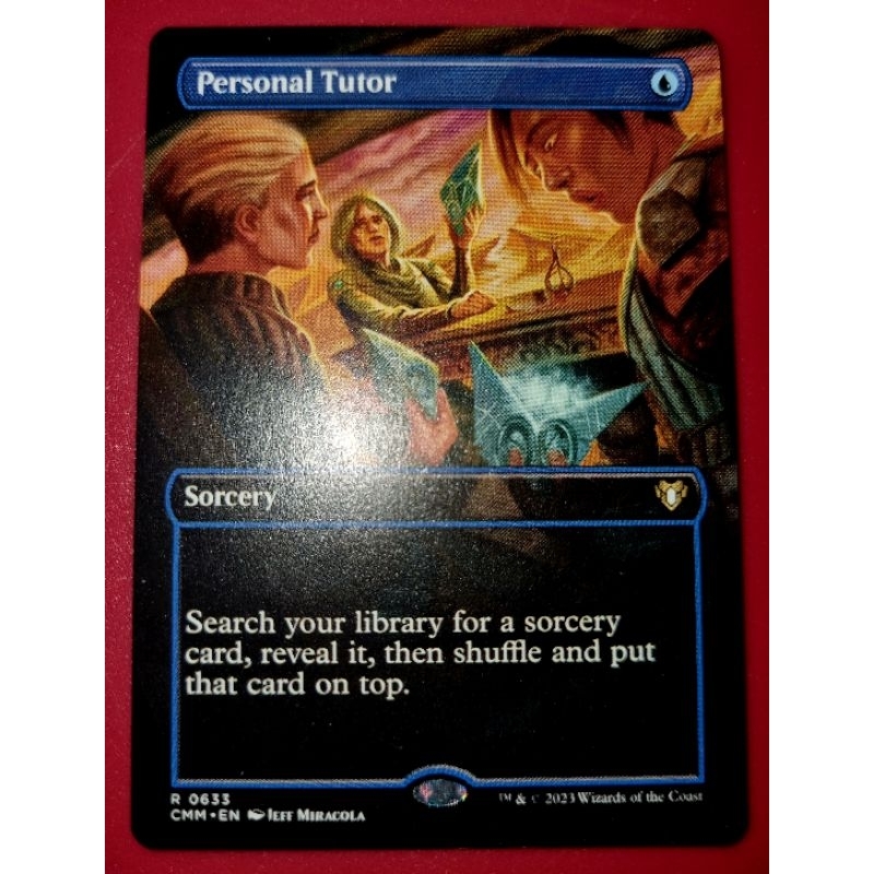 MTG Personal Tutor CMM (Nonfoil,Borderless Nonfoil) | Shopee Philippines