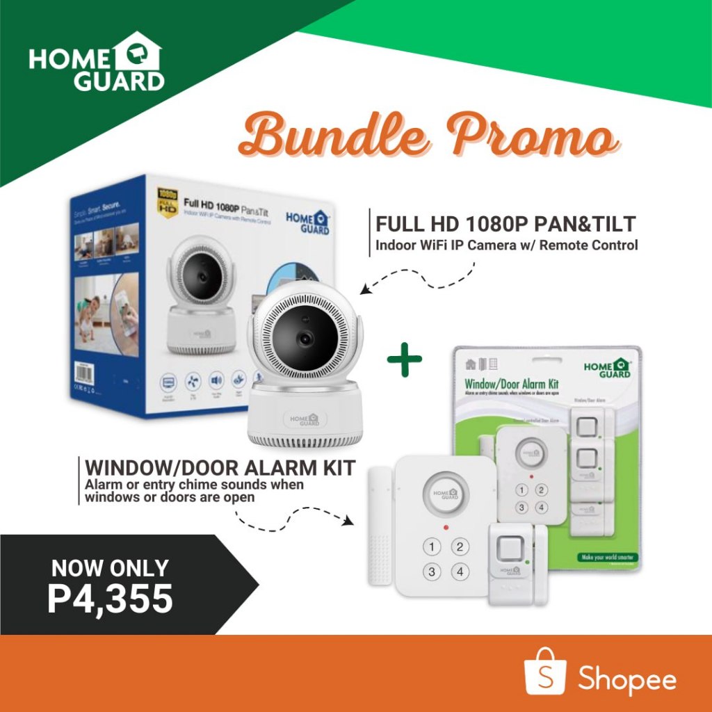 HomeGuard Security Bundle | Shopee Philippines