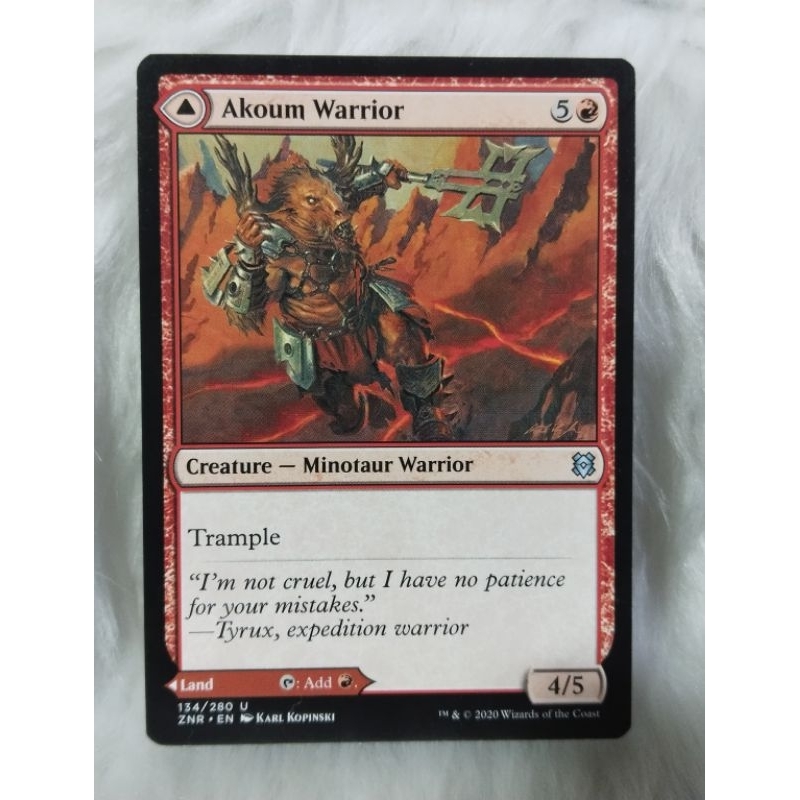 Akoum Warrior - Zendikar Rising | Shopee Philippines