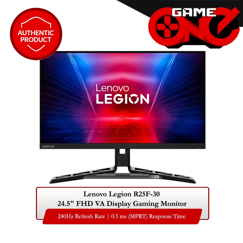 Lenovo Legion R25F-30 24.5" FHD VA Display AMD FreeSync™ Premium Gaming ...