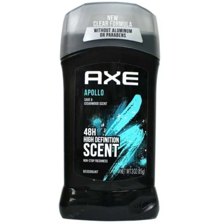 USA - AXE Apollo Antiperspirant Deodorant Stick & Aluminum Free Sage And Cedarwood - 76g & 85g ...