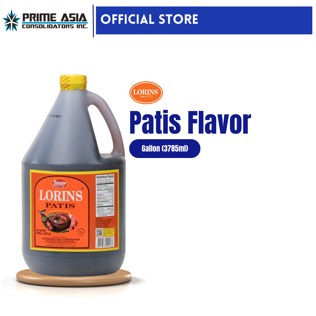 Lorins Patis Flavor Gallon 3785ml | Shopee Philippines