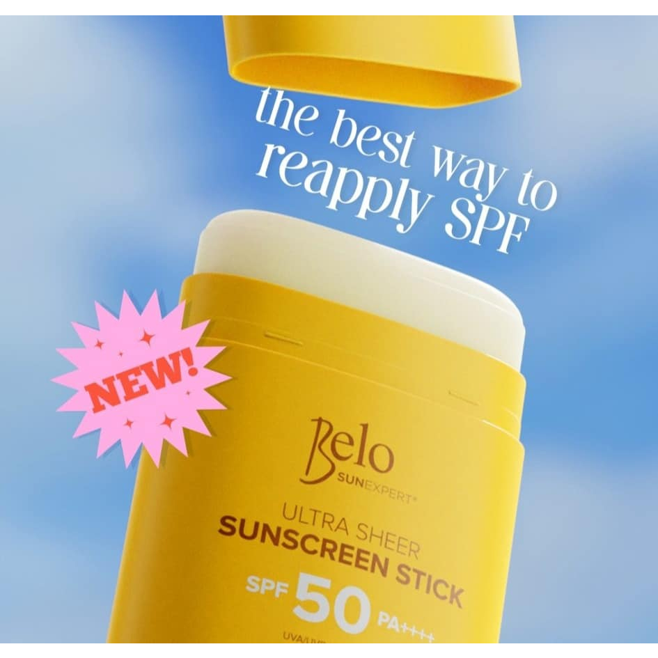 Belo Ultra Sheer Sunscreen Stick 23g | Shopee Philippines