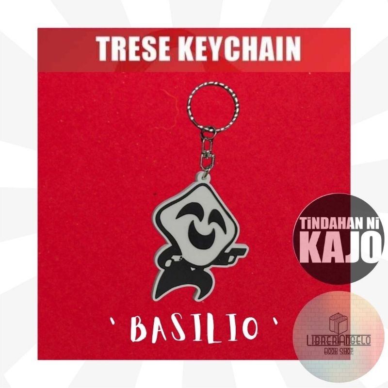 TRESE KEYCHAIN: BASILIO by Kajo Baldisimo | Shopee Philippines