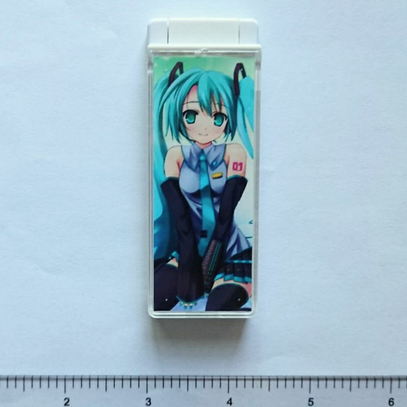 Hatsune Miku (Vocaloid) Folding Mirror + lint remover. anime ...