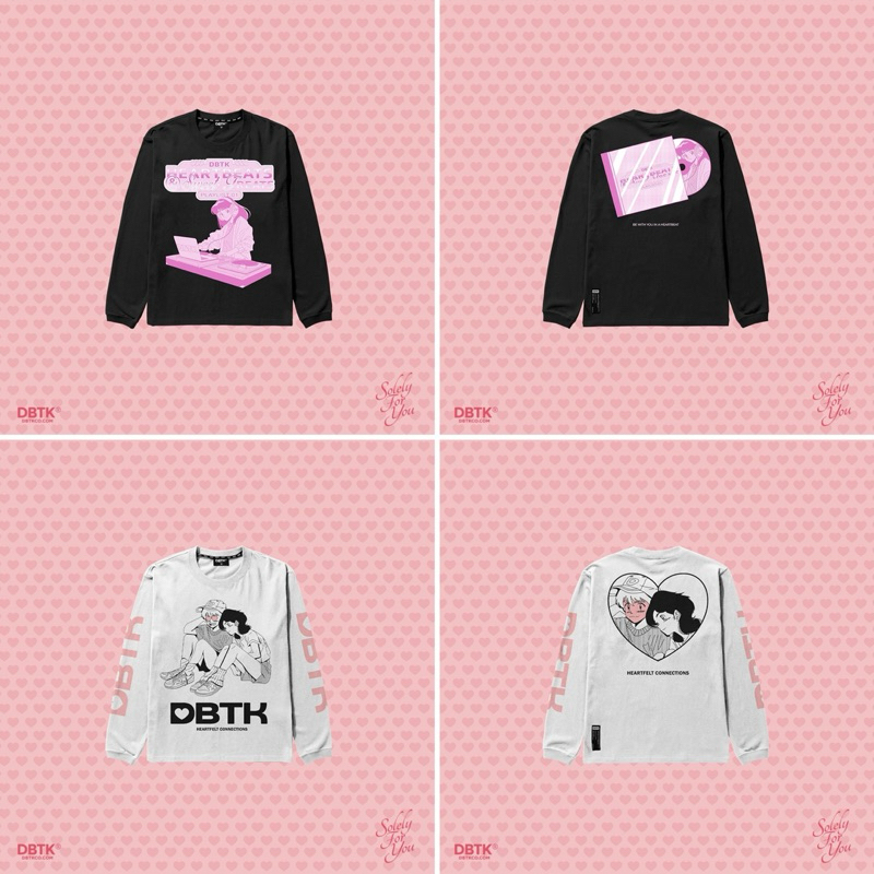 DBTK “ Heart Long Sleeves “ Box Fit | GV Closet : Pre-order | Shopee ...