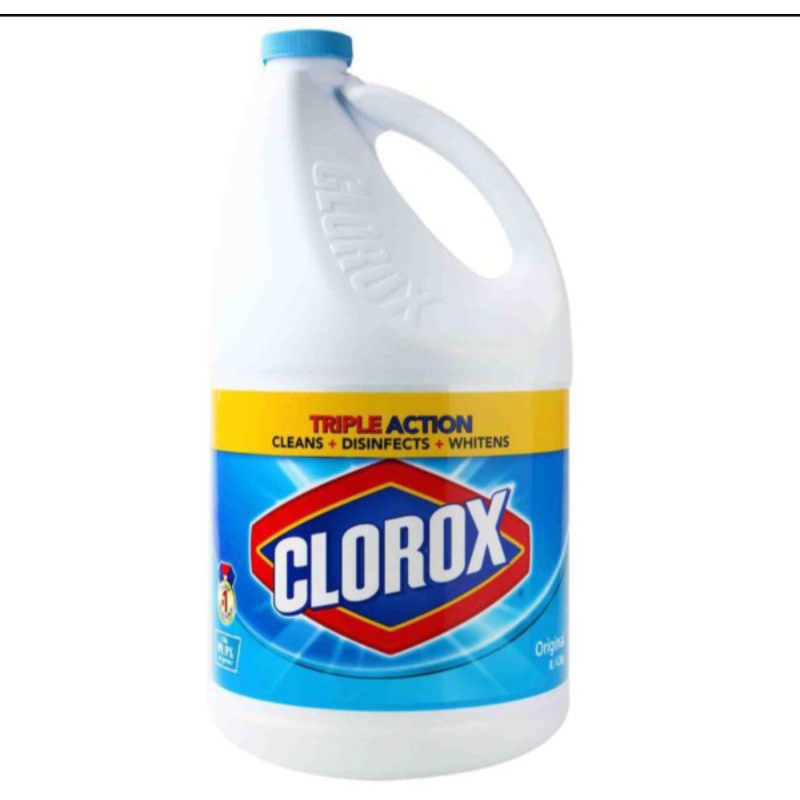 Clorox Original Bleach Liquid 4L | Shopee Philippines