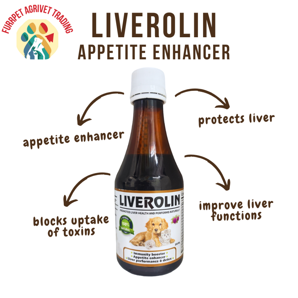Liverolin Appetite Enhancer for Dogs and Cats | Shopee Philippines