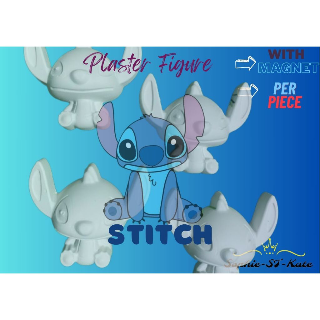 STITCH Plaster Figures with Magnet | Shopee Philippines