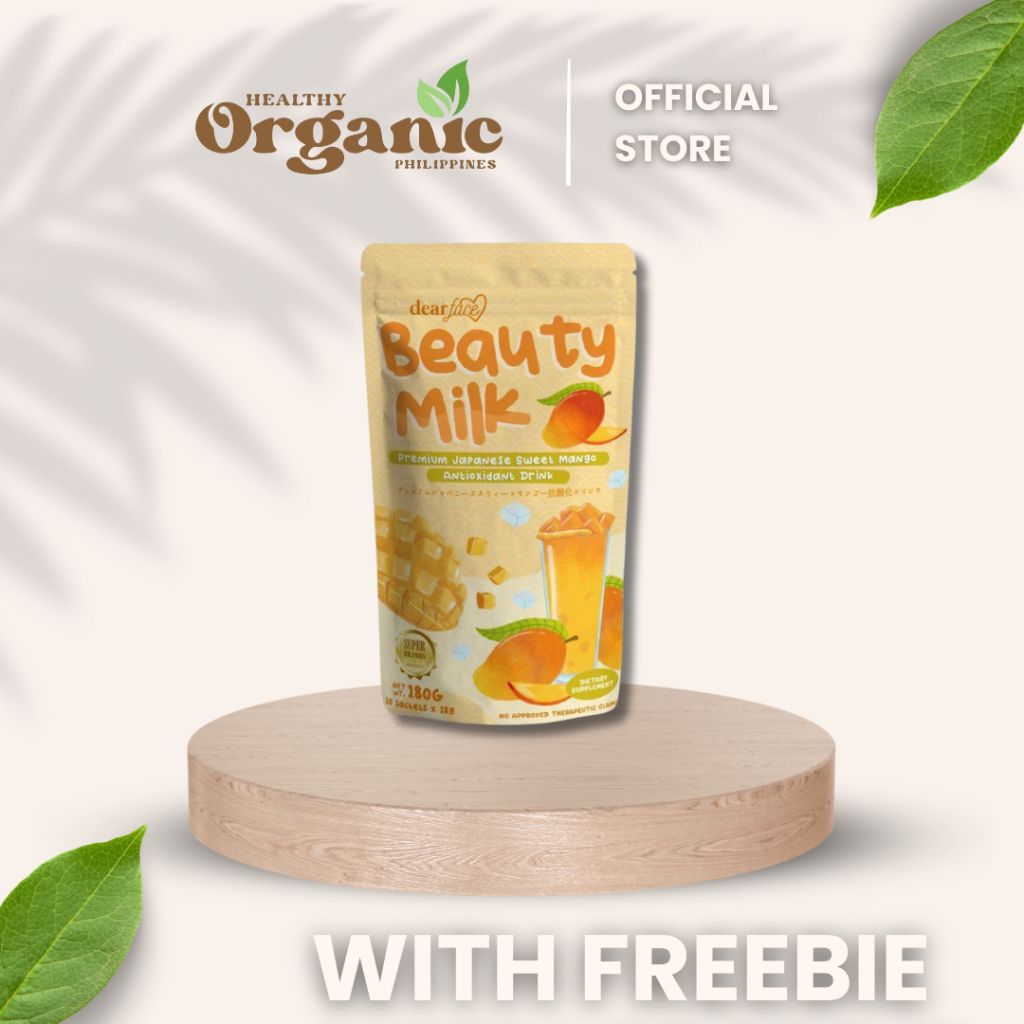 DEAR FACE Beauty Milk Sweet Mango Flavor Collagen Antioxidant 10 ...