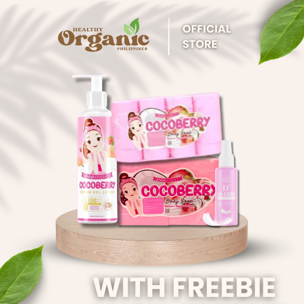 Jenna Essence Cocoberry Serum Gel Lotion Bleach Scrub 300g Whitening Hydrating Skin Cream Lotion ...