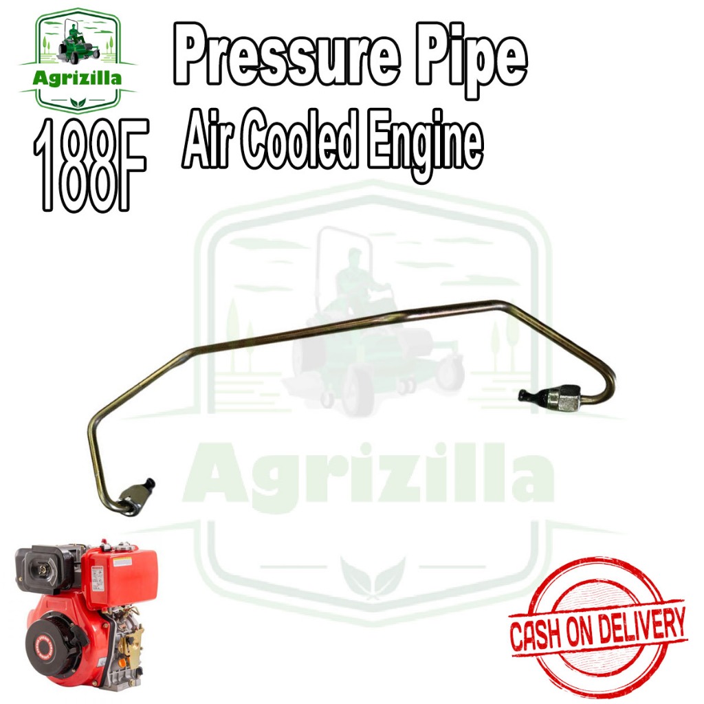 Fuel Injection Pipe, Pressure Pipe 188F 14hp 190F 16hp Air Cooled ...