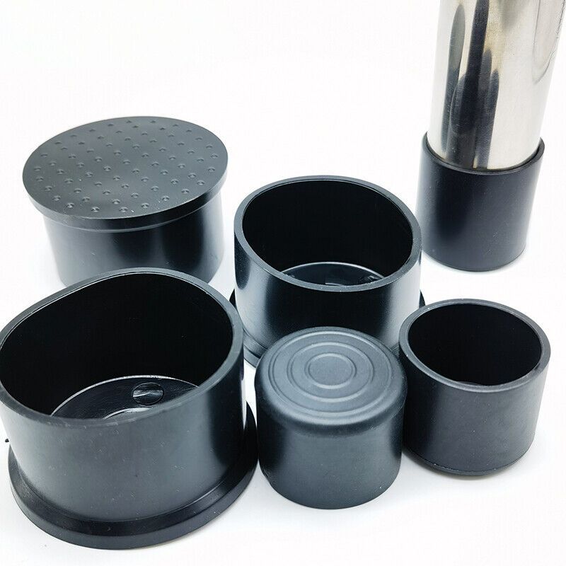 Rubber Round Chair Table Feet Stick Pipe Tubing Cover Caps Cap PVC ...