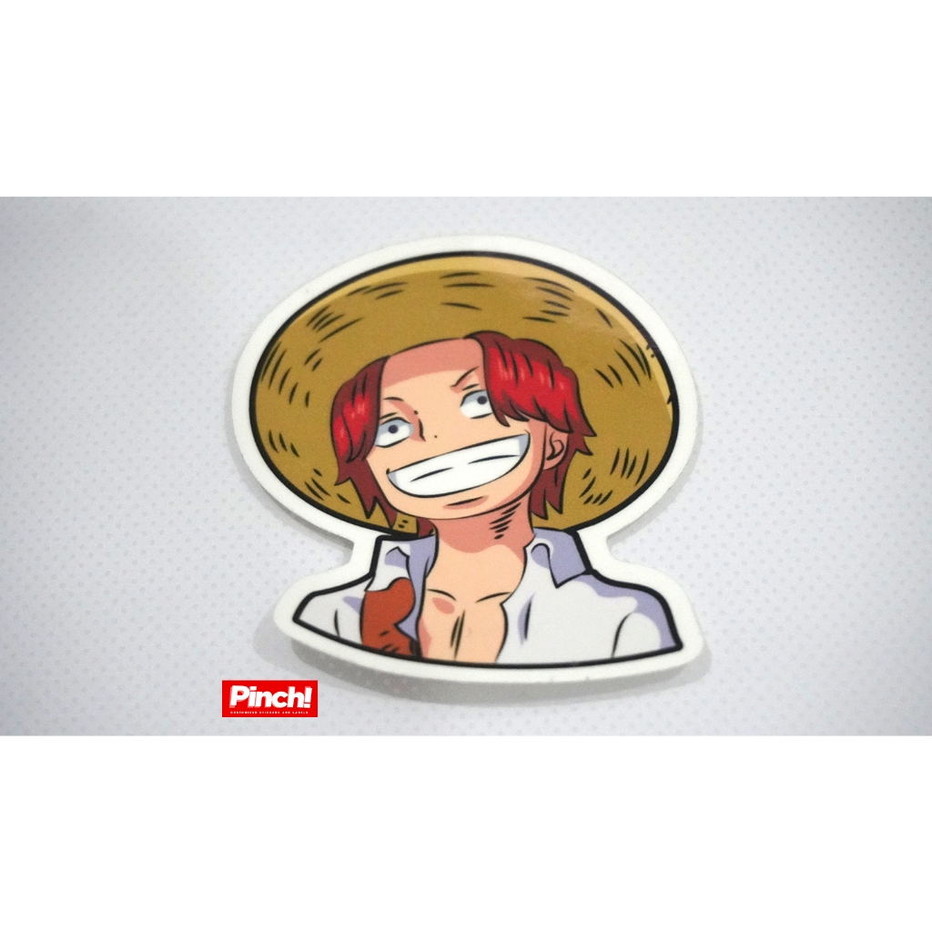 One Piece Sticker - Red Hair Shanks 4pcs | Shopee Philippines