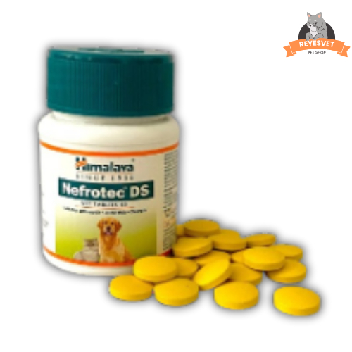 [VET SUPPORT] 20pcs Nefrotec DS Himalaya 60 tablets for Dog & Cat ...