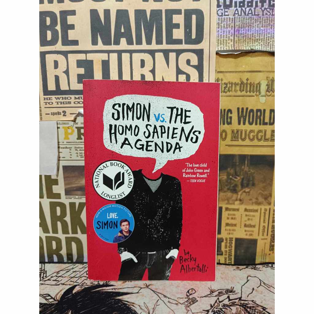 Simon vs. the Homo Sapiens Agenda by Becky Albertalli | Shopee Philippines
