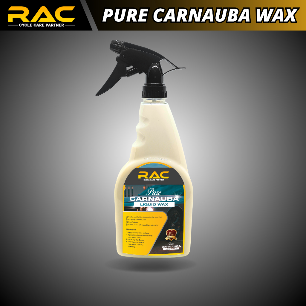RAC Cycle Care Pure Carnauba Wax 500ml Spray | Shopee Philippines
