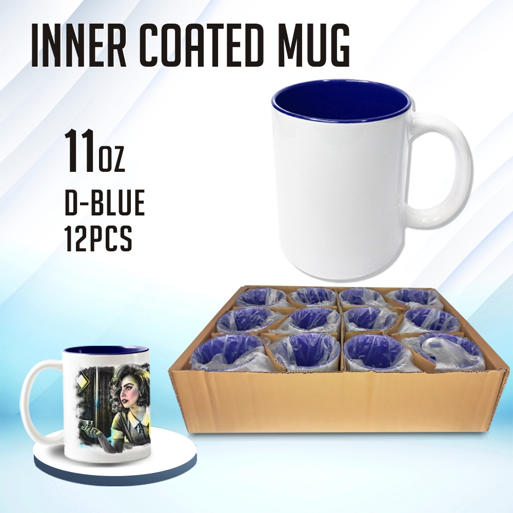 QUAFF Sublimation Coated Inner Color Mug 11OZ Sublimation Coated ...