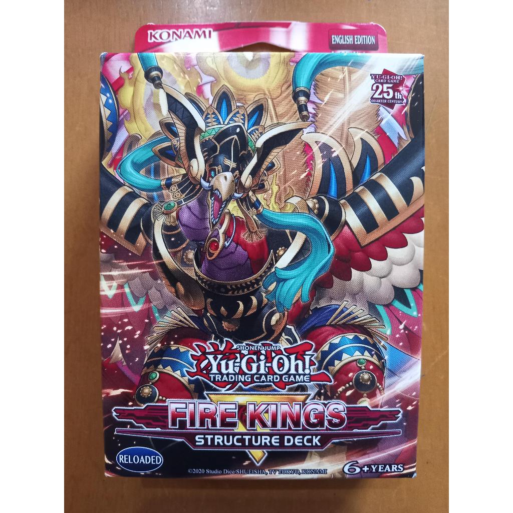 YGO Yu-Gi-Oh! TCG Fire Kings Structure Deck SDCK Box Sealed English ...